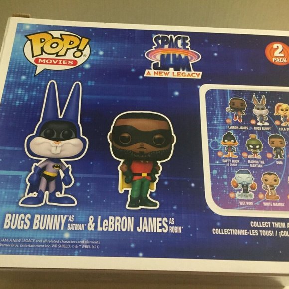 Funko | Toys | New Space Jam Legacy Bugs Bunny As Batman Lebron James ...
